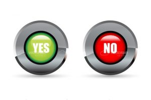 Industrial Style Yes and No Buttons - Vectorjunky - Free Vectors, Icons ...